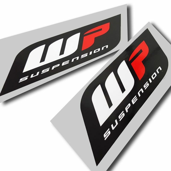 x2 WP suspension forks stickers motorcycle decals custom graphics x 2 ...