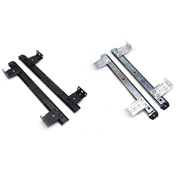 Muted Slide Furniture Hardware Drawer Rail Computer Desk Slide Keyboard ...