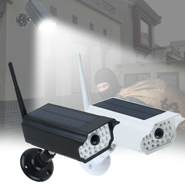 Fence Motion Sensor Fake Camera Adjustable Patio Surveillance ...