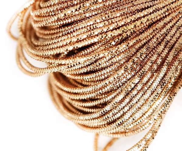 10g Gold Round Bullion Spiral Copper Hand Embroidery French Fine ...