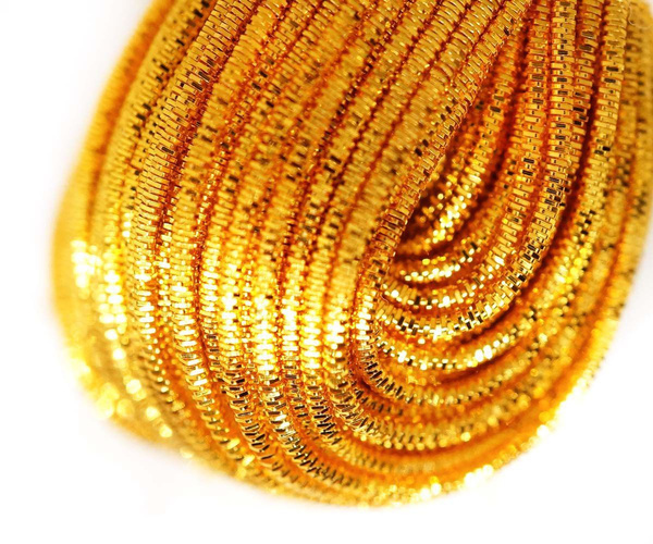 10g Honey Gold Round Bullion Spiral Copper Hand Embroidery French Fine ...