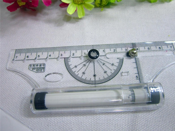 14cm Universal Parallel Rulers Angle Ruler Balancing Scale Drawing ...