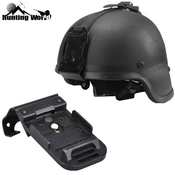 New Tactical NVG Goggle Bracket Mount Adapter for MICH ACH Helmet ...