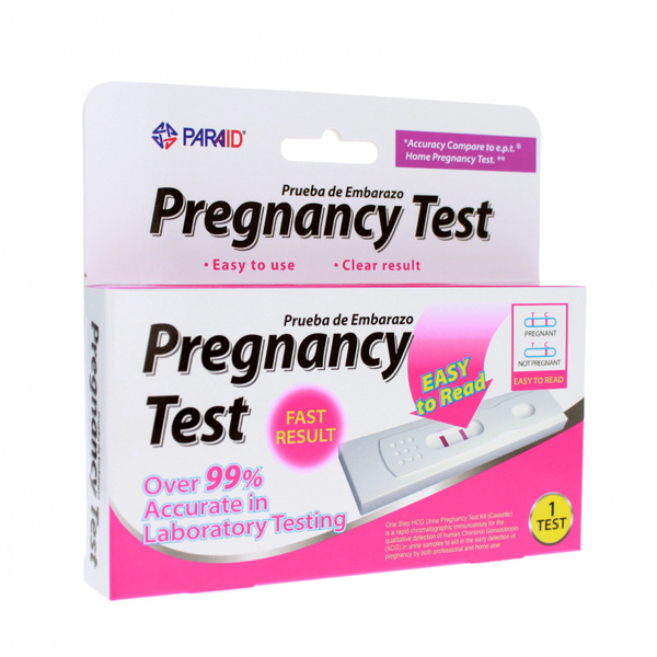 Paraid Pregnancy Test Kit Fast and Clear Result Easy To Read Screen 1 ...