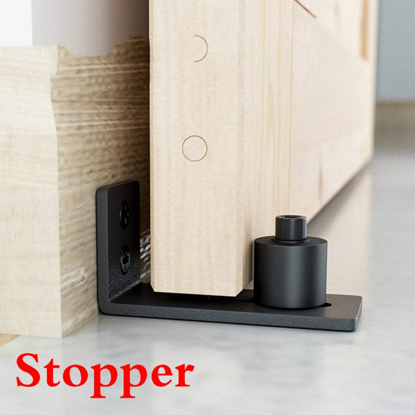 Barn Door Floor Bottom Guide Sliding Barn Door Stay Roller Hardware ...