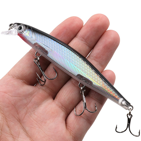 1pcs Fishing Lure Minnow Lure Sinking Hard Artificial Bait 3D Eyes 11cm 13.5g Wobblers Fishing ...