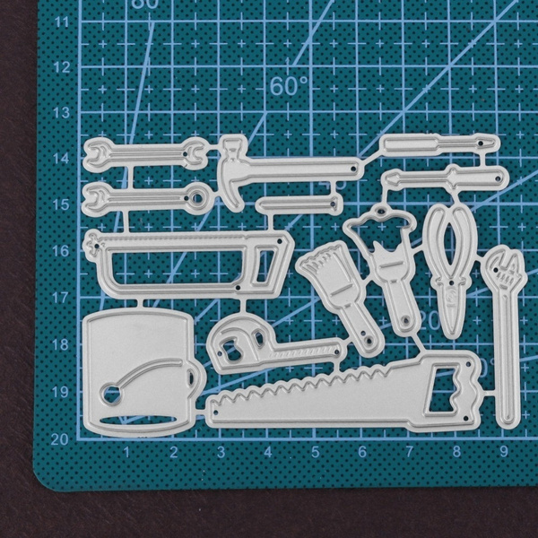 Saw Cube Tools Set, Metal Cutting Dies Templates for DIY Scrapbooking ...