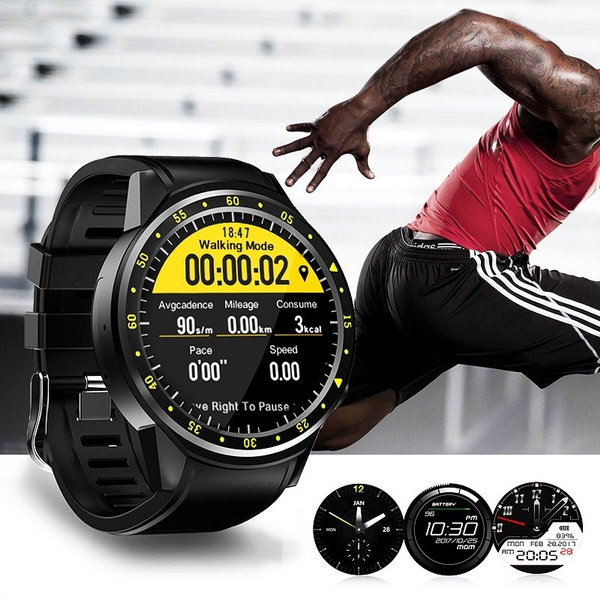 Sport Smart Watch With Dual Camera Bluetooth SIM Card Compass ...