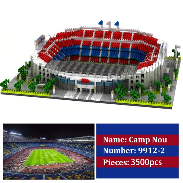 Famous Football Stadium Model Kit Diamond Blocks Building Architecture ...