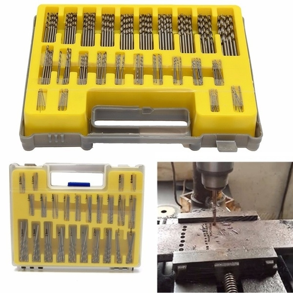 150PC HSS Power Rotary Micro Twist Precision Drill Bit Set Mini Small ...