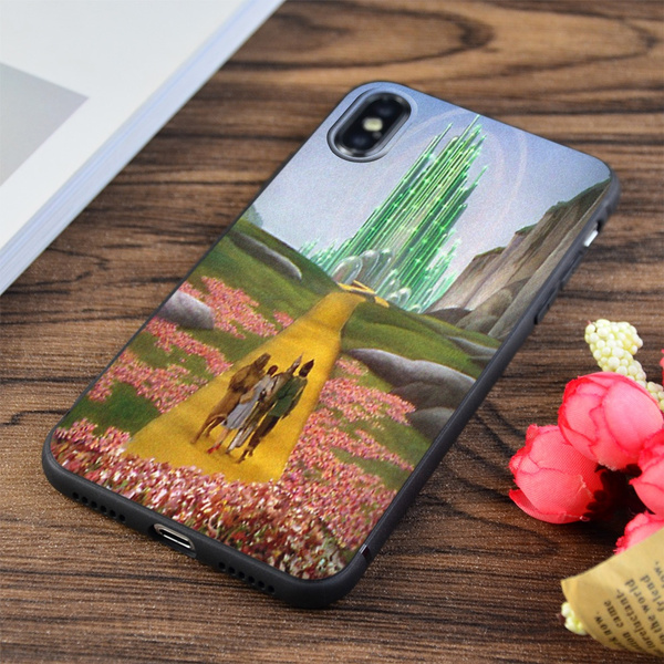 The Wizard of Oz Print Soft Silicone Matt Case For Apple iPhone and ...