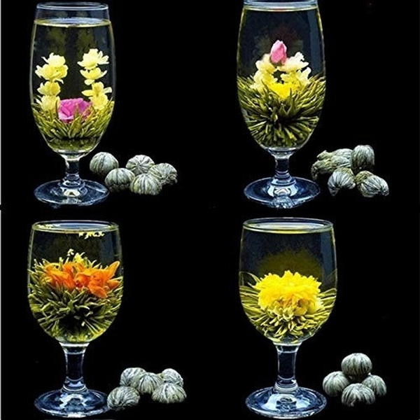 16 Kinds of Handmade Blooming Flower Tea Herbal Tea Great Fragrant ...