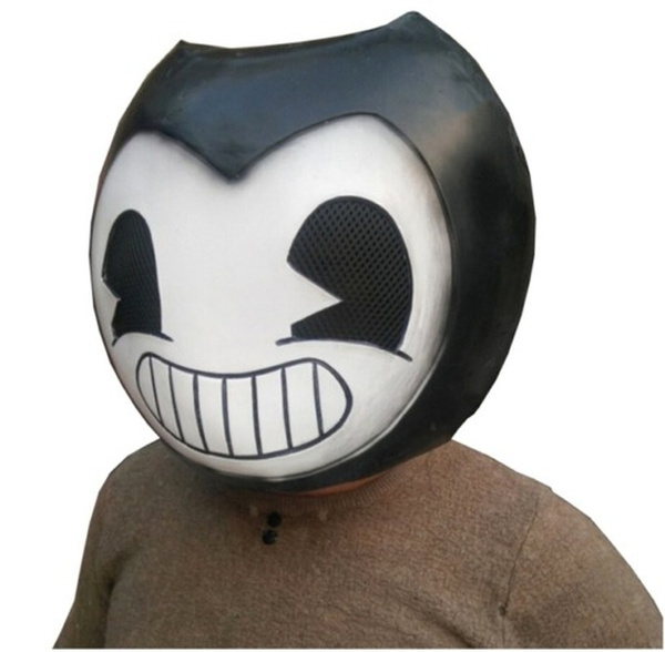 Bendy and The Ink Machine Bendy Mask Cosplay Latex Mask Props Halloween ...
