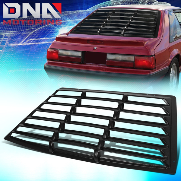 For 1979 to 1993 Ford Mustang Fastback ABS Rear Window Vent Louver ...
