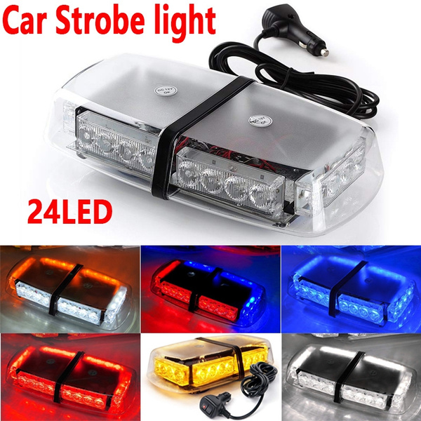 1pcs 24 LED Roof Top Mini Bar, Truck Car Vehicle Law Enforcement ... 1pcs 24 LED Roof Top Mini Bar, Truck Car Vehicle Law Enforcement ...