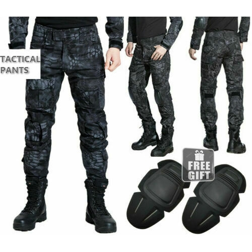 Men Military Pants Tactical Hiking Camping Trekking Fishing Trouser ...