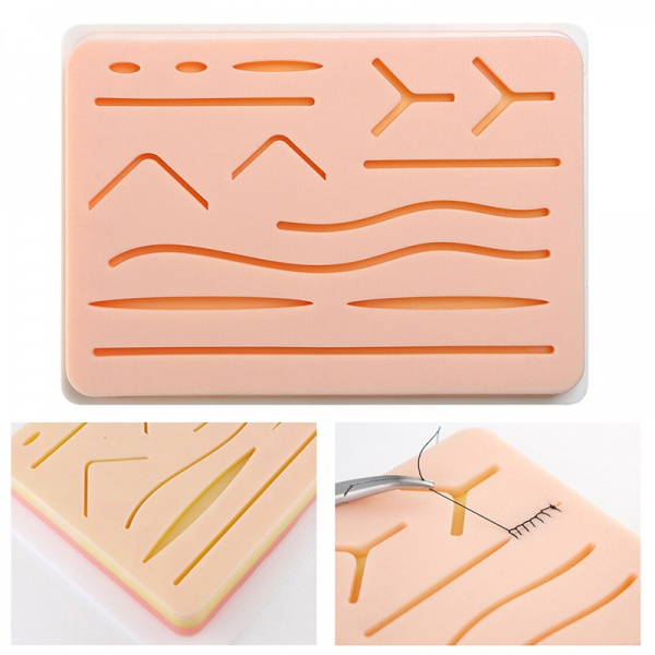 1Pc Suturing Practice Training 3 Layers Surgical Training Suture Pad ...