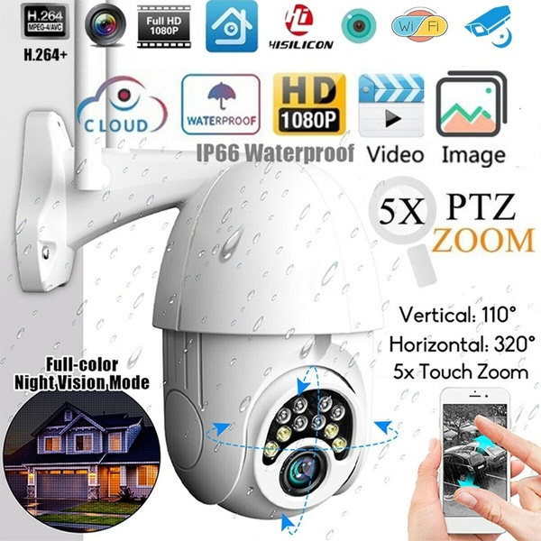 New IP Camera Onvif WiFi 2MP HD 1080P Wireless Speed Dome CCTV IR ...