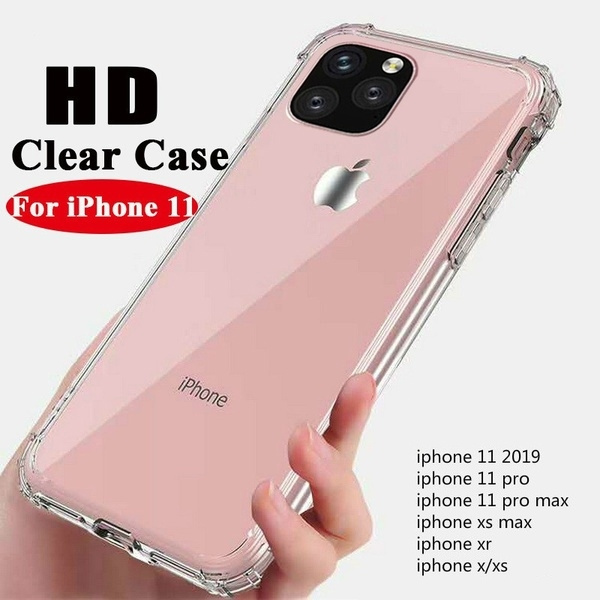 Case For iPhone 11 Pro Max 2019 X XS Max Cover Shockproof Silicone ...