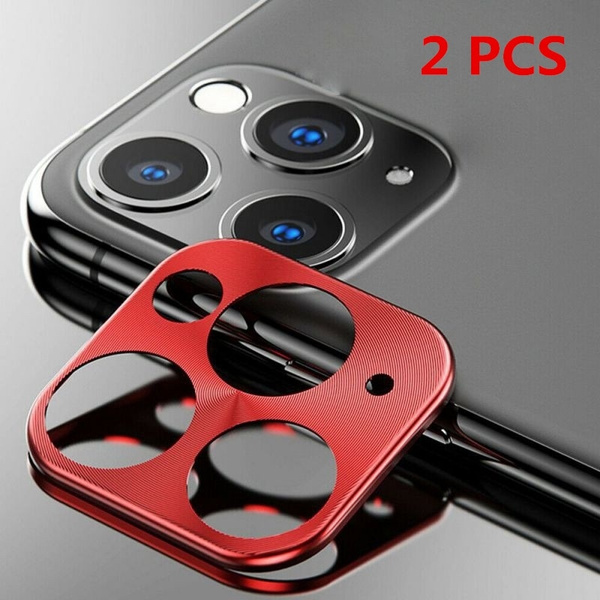 2 Pcs For iPhone 11/11 Pro/11 Pro Max Tempered Glass Camera Lens Screen ...