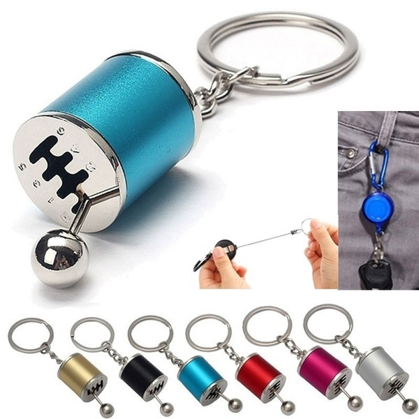 1 Pcs Unisex Keyring Gearbox Gear Shift Racing Tuning Model Key Chain ...