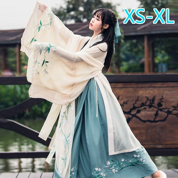 Chinese Traditional Fairy Costume Ancient Han Dynasty Princess Clothing ...