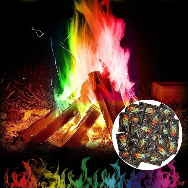 10/15/20PC Mystical Fire! Magical Fire Powder Fire Color Changer ...