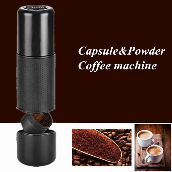 Mini Portable Outdoor Office Capsule Hand Pressure Powder Espresso ...