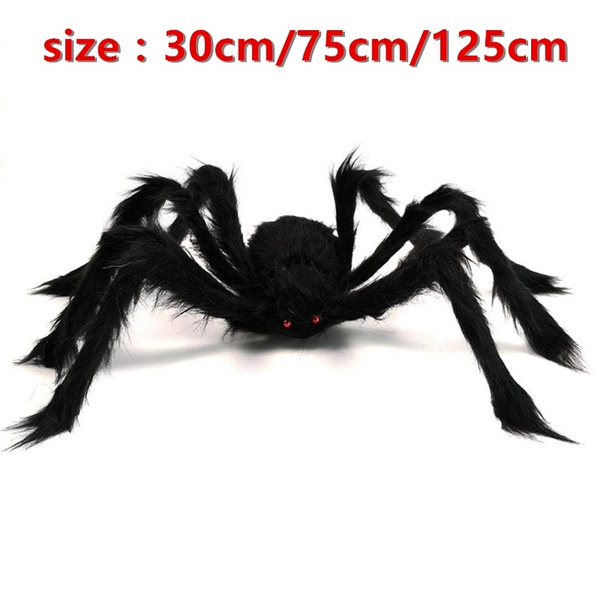 Halloween Plush Spider Large Horror Large Polyester Spider Toy ...