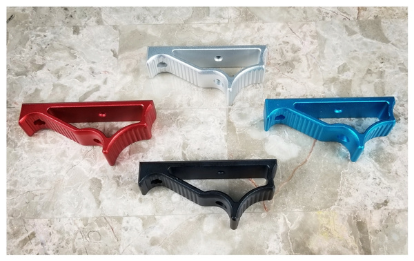 Aluminum MLOK M-LOK Skeleton Angled Fore Grip Handguard Rail Sling ...