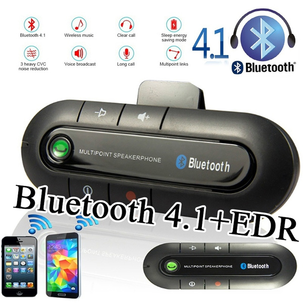 car adapter Bluetooth V4.1 Handsfree Speaker,call Phone Charger Car Kit ...