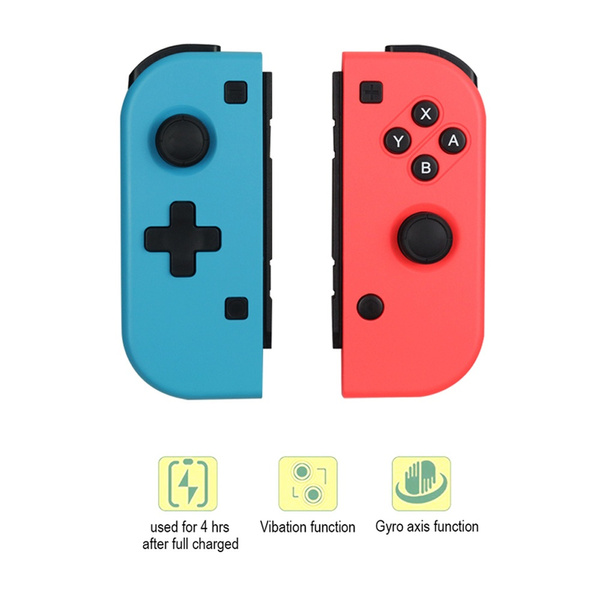 1Set Wireless Bluetooth Game Handle Left And Right Controller for ...