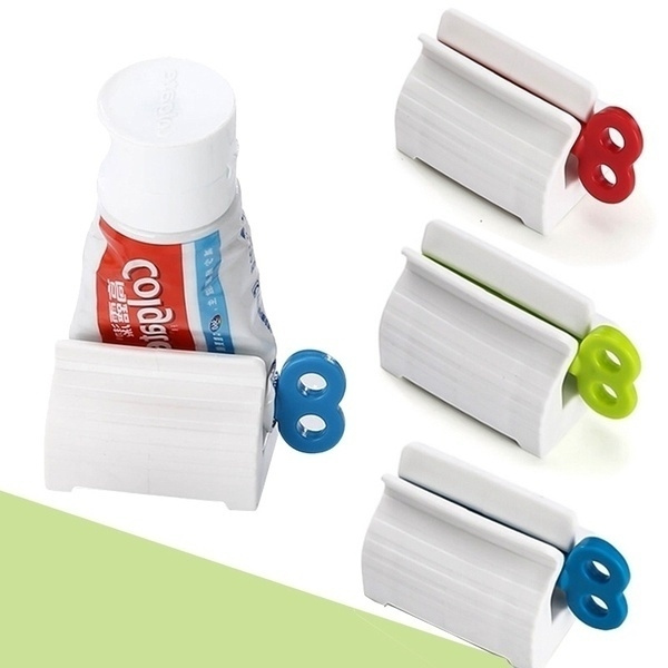 Rolling Tube Toothpaste Squeezer Toothpaste Seat Holder Rotate ...
