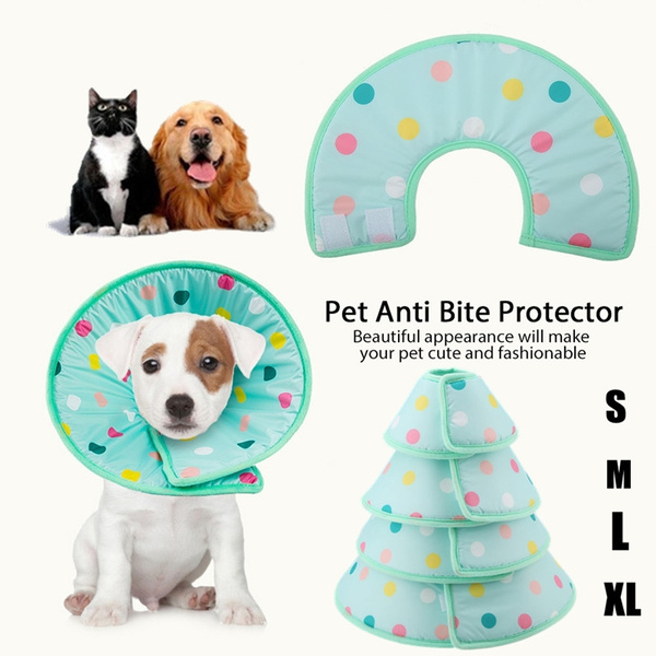 Pet Dog Cat Inflatable Soft Wound Healing Collar Cone Wound Cone Neck ...