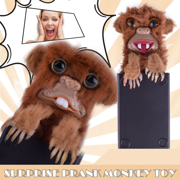 Surprise Spoof Monkey Jitters Popped Up Christmas Prank Toys Tricky for ...