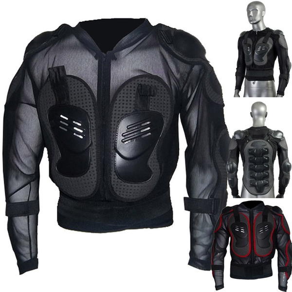 New Motorbike Motorcycle Full Body Armour Armor Protector Guard Shirt ...