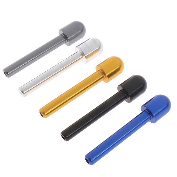 1pc Aluminum Metal Snuff Snorter Tube 70MM Smoking Snuff Straw Sniffer ...