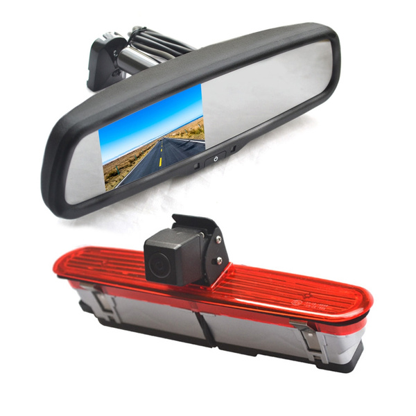Vardsafe VS211R Rear View Reverse Camera & Replacement Mirror Monitor ...