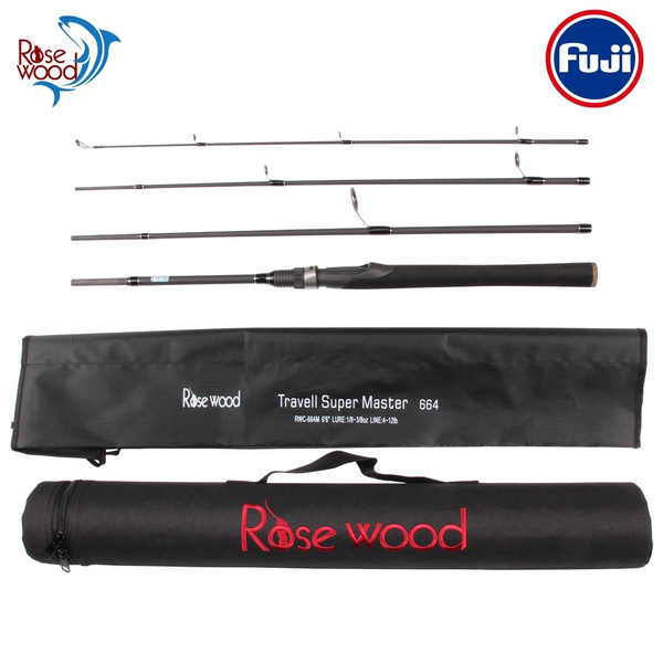 6'6" Fuji Guide Rings & Fuji Reel Seat Spinning Casting Fishing Rod ...
