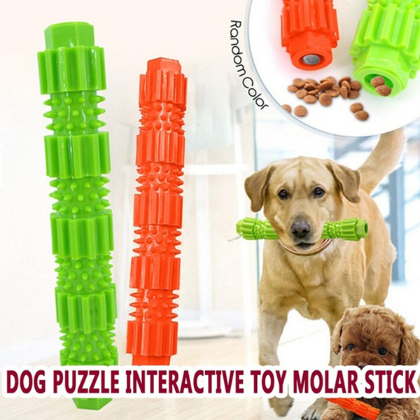 Dog Toy Bite-resistant Molar Bar Pet Dog Puppy Puzzle Interactive ...