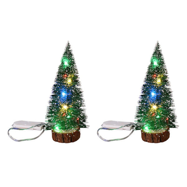1pc Christmas Decoration Mini LED Xmas Tree Desktop Decoration | Wish