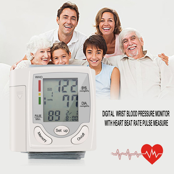 Digital LCD Wrist Monitor Heart Beat Rate Pulse Meter Measure | Wish