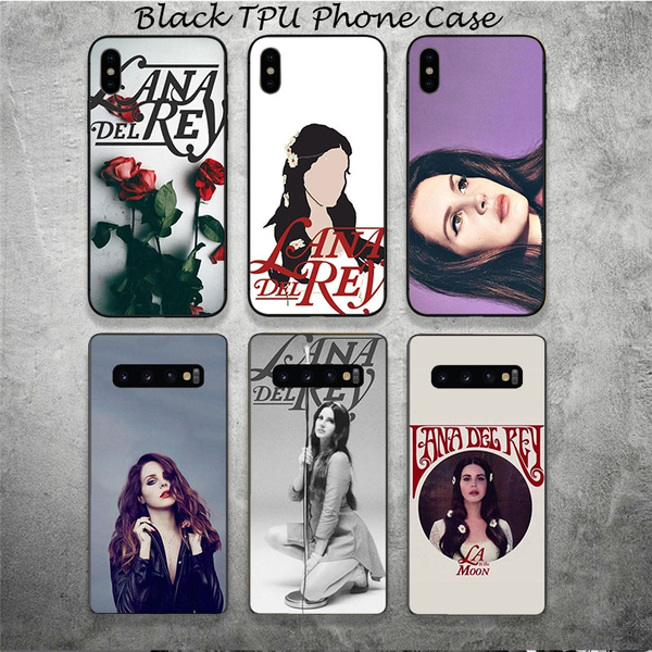 Lana Del Rey sexy fashion singer soft black Phone Case TPU Case for ...
