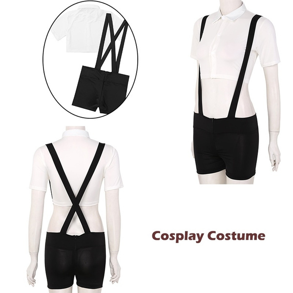 Women Lingerie Naughty Schoolgirl Costume Set Role Play Uniform Cosplay ...