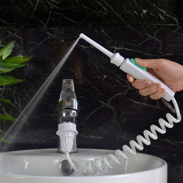 6 Nozzle Faucet Mouth Shower Water Jet Toothbrush Tooth Whitening ...