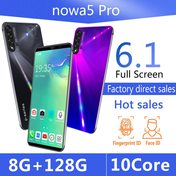 Android Smartphone Nowa5 Pro with 6.1 Inch Full Screen 8+128 GB Large ...