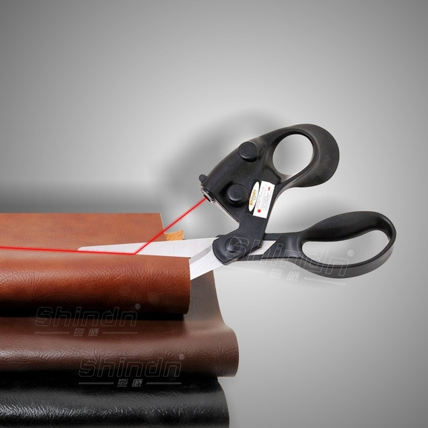 Professional Laser Guided Scissors For Craft Household Sewing Fabric Sewing Fast Straight Cut ...