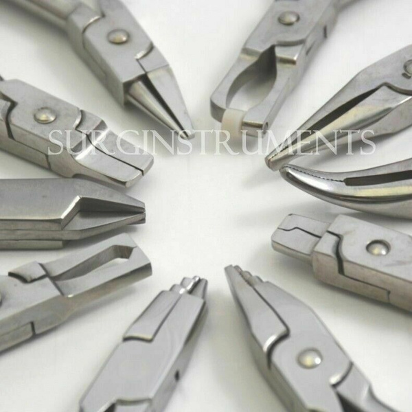 10 Orthodontic Pliers Dental Instruments Laboratory Lab | Wish