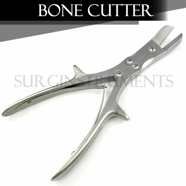 Double Action Bone Cutter 9.5" Scissor Curved Veterinary Orthopedic ...