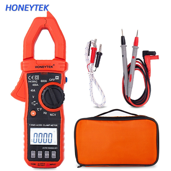 True-RMS Digital Multimeter Auto Range With Backlight AC/DC Ammeter ...